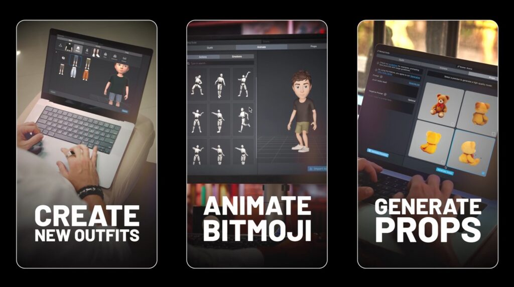 Snapchat bringt Bitmoji-Spielebaukasten für AR-Entwickler