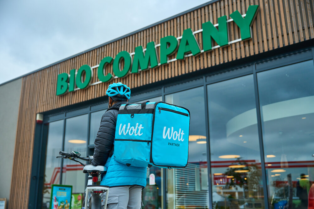 BIO COMPANY setzt voll auf Wolt – Online-Shop wird eingestellt